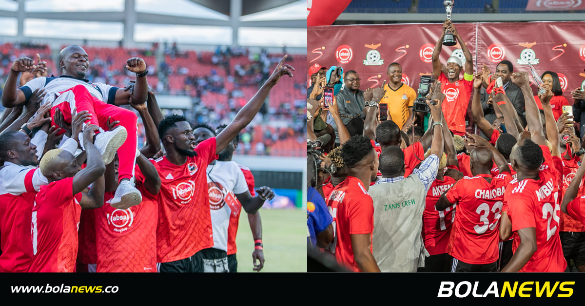 Arrows win second ABSA Cup title, Chisi Mbewe reacts to triumph - Bolanews