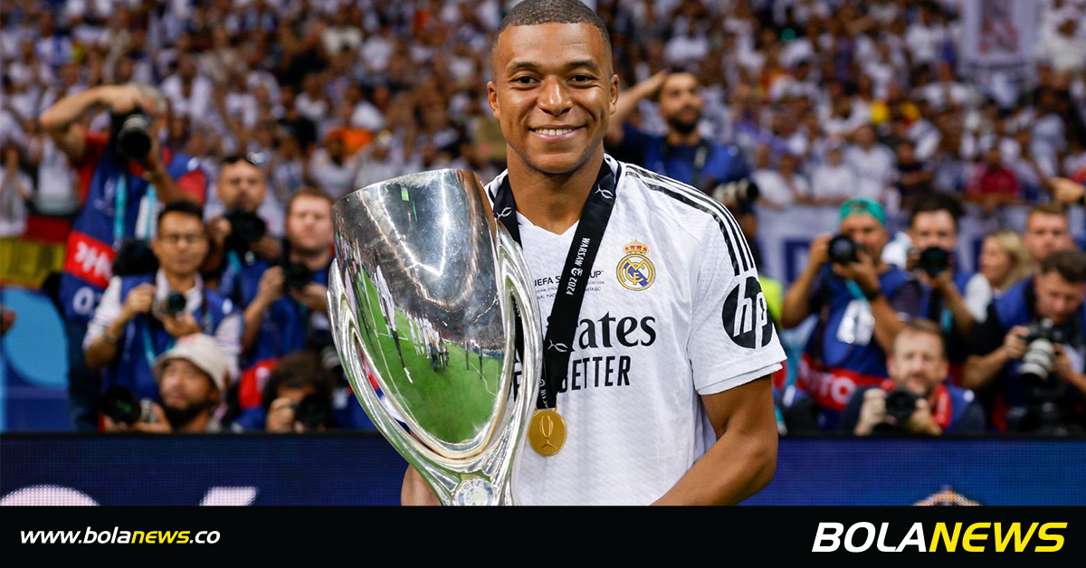 Mbappé wins first trophy on Madrid debut - Bolanews