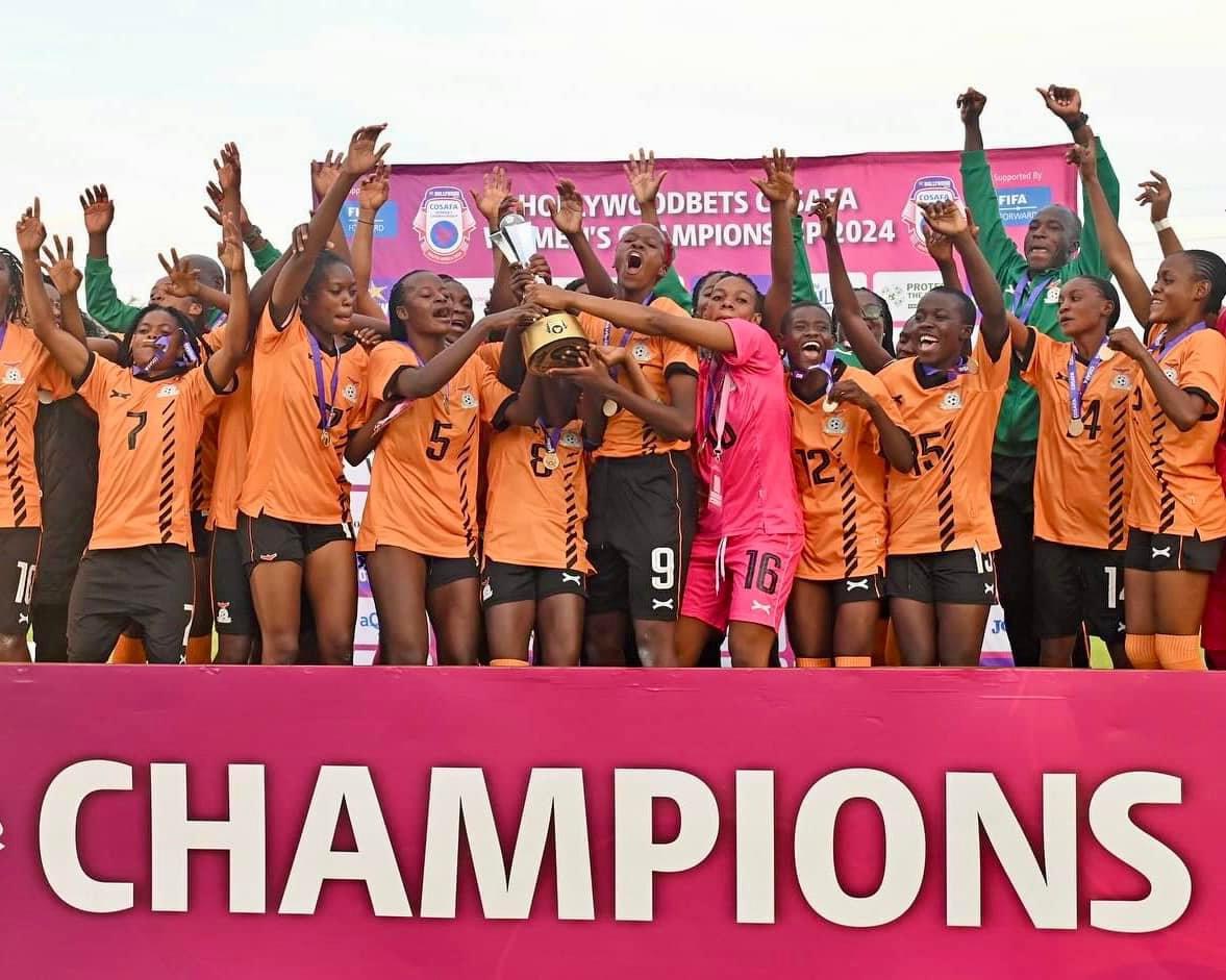 Copper Queens Crowned 2024 COSAFA Women's Champions - Bolanews